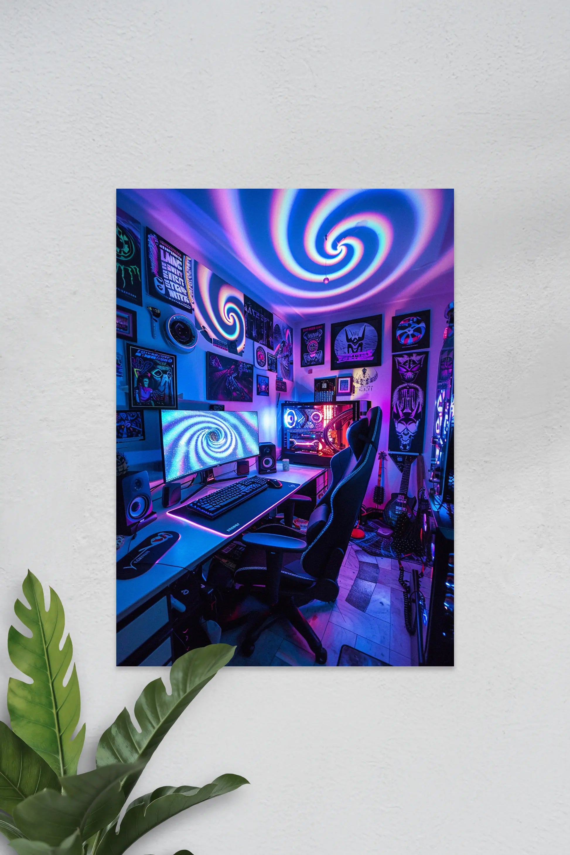 RGB Gaming Setup | Gaming Poster #24 | Wall Art – Wallgasm
